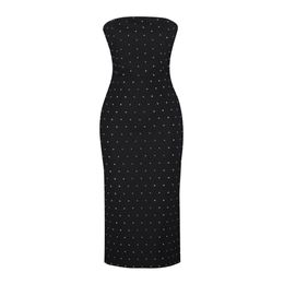 Trendyol Kleid Damen Gr&ouml;&szlig;e 32 schwarz / silber