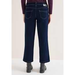 Cecil Damen Loose-fit-Jeansrinsed wash, Gr. 36, unifarben, Jeans, 81% Baumwolle, 17% Polyester, 2% Elasthan, Jeans, 5-Pocket-Style