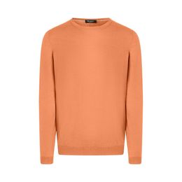 Maerz Muenchen Herren Strickpullover "Maerz Muenchen 401800 Strickpullover Herren Bekleidung", orange, Gr. 52, 100% Wolle, Pullover