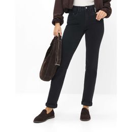 Brax Damen 5-Pocket-Jeans "Style MARY", schwarz, Gr. 68, Denim/Jeans, 94% Baumwolle, 5% Elastomultiester, 1% Elasthan, Jeans