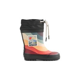 Wheat Gummistiefel Jungen Gr&ouml;&szlig;e 27 gelb / grau / rot / schwarz