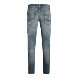 Jack & Jones JACK & JONES Herren Slim-fit-Jeans "JJIGLENN JJROY JJ 367 SN"blau denim, Gr. 32, Abriebeffekte, Denim/Jeans, Obermaterial: 98% Baumwolle, 2%