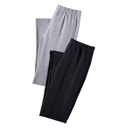 Vivance Active Caprileggings in 1x hellgrau-meliert, 1x schwarz | Gr.: 32/34