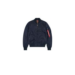 Damen Bomberjacke "MA-1 TT Light W", blau, Gr. S, Alpha Industries, Shell: 100% Nylon. Lining: 100% Nylon, Jacken