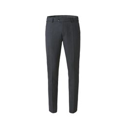 MEYER Herren Chinos "Roma 9-303"dunkelgrau, Gr. 50, unifarben, 54% Polyester, 44% Wolle, 2% Elasthan, Hosen, aus Gabardine-Wolle