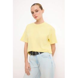 Trendyol T-Shirt Damen Gr&ouml;&szlig;e M zitrone