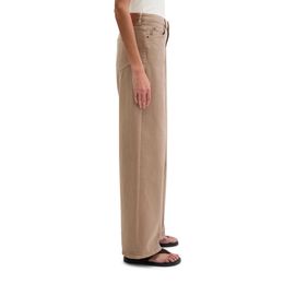 Marc O'Polo MARC O'POLO Damen Weite Jeans "aus Organic-Cotton-Mix-Stretch", beige, Gr. 28, unifarben, Obermaterial: 98% Baumwolle, 2% Elasthan, Jeans