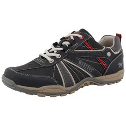 Mustang Shoes Herren Sneaker "Ferdinando", Gr. 40, schwarz, Lederimitat, Textil, Schuhe, Freizeitschuh, Halbschuh, Schn&uuml;rschuh mit auff&auml;lligen