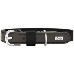 Sport Dog Dog Sport HUNTER Hundehalsband wolmar biothane x leder schwarz S-M