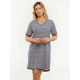 Damen Jerseykleid "Libert&eacute; Essentiel Dress ALMA", blau, Gr. S, LIBERT&Eacute; ESSENTIEL, Obermaterial: 90% Polyester, 10% Elasthan, Kleider