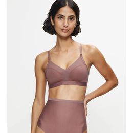 Triumph Damen B&uuml;gelloser BH "Shape Smart", Gr. 3, rosa, Microtouch, Obermaterial: 69% Polyamid, 31% Elasthan, unifarben, BHs, gl&auml;ttend, vorgeformte