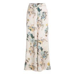 Vera Mont Marlene-Hose mit Blumenprint in Cream/Mint | Gr.: 38