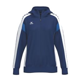 Erima Damen Trainingsjacke mit Kapuze in new navy/weiss | Gr.: 36