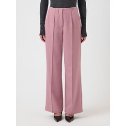 Y.A.S Damen Anzughose "YASREEMAJ HW PANT NOOS", rosa, Gr. 40, unifarben, Web, Obermaterial: 77% Polyester, 19% Viskose, 4% Elasthan, Hosen, Regular