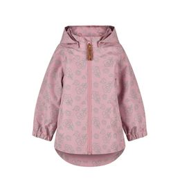 Sterntaler Regenjacke gef&uuml;ttert Blume in rosa | Gr.: 74