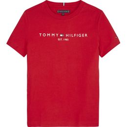 Tommy Hilfiger T-Shirt Jungen Gr&ouml;&szlig;e 140 navy / rot / wei&szlig;