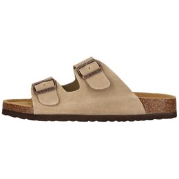 NOU Damen Sandale "Cosimo", Gr. 39, beige, Rindsleder, Schuhe, atmungsaktiv