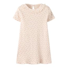 name it Kleid M&auml;dchen Gr&ouml;&szlig;e 104 beige / pastellgr&uuml;n / pastellorange