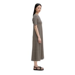 Marc O'Polo MARC O'POLO Damen Jerseykleid "aus TENCEL Modal", schwarz-wei&szlig;, Gr. XS, gestreift, Obermaterial: 96% Modal, 4% Elasthan, Kleider