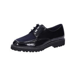 Sioux Damenschn&uuml;rrschuhe halb Mehrweite Damen bequem Schn&uuml;rer in Blau | Gr.: 40