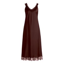 Vera Mont Abendkleid mit Spitze in rostbraun | Gr.: 42