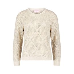 Betty Barclay Strickpullover mit Effektgarn in beige | Gr.: 36