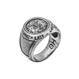Haze&Glory Haze&glory Ring 'Twin Tiger' Herren Gr&ouml;&szlig;e 62 silber