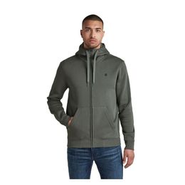 G-Star Raw Premium Core Hooded Zip Sweater graphite | Gr.: XXL