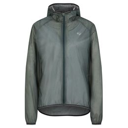 Ziener Damen Regenjacke "NATINA-Z", gr&uuml;n, Gr. 34, Obermaterial: 53% Polyester, 47% Polyurethan, Jacken