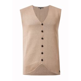 Rusty Neal Herren Strickjacke, braun, Gr. XL, unifarben, 50% Polyacryl, 50% Baumwolle, Strickjacken, in dezentem Strickmuster