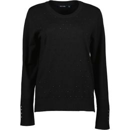 Blue Seven Damen Strickpullover "Pullover", schwarz, Gr. 40, 80% Viskose, 20% Polyamid, Pullover