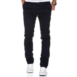 Amaci&Sons Amaci&Sons Slim Fit Chino mit Stretch ATLANTA in Navyblau | Gr.: W38/L30