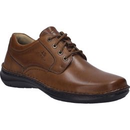Josef Seibel Herren Schn&uuml;rschuh "New Anvers 06, cognac", Gr. 43, braun, Obermaterial: 100% Rindsleder Leather cow., Schuhe