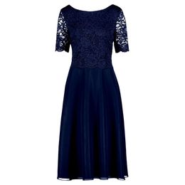 Vera Mont Cocktailkleid mit Spitze in Night Sky | Gr.: 42