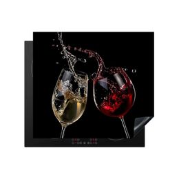 OnlyWow Herdabdeckplatte Wein | Gr.: 59 x 51 cm
