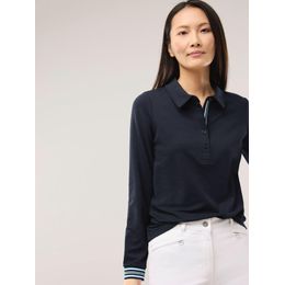 Walbusch Poloshirt Kontrastdetail