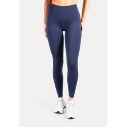 Smilodox Leggings Adrielle Pocket Seamless in Marineblau | Gr.: L