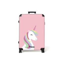 NoBoringSuitCases Suitcase, Koffer, Reisekoffer Einhorn | Gr.: 72