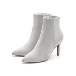 Lascana High-Heel-Stiefelette in hellgrau | Gr.: 41