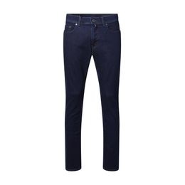 Pierre Cardin Herren Regular-fit-Jeans "Lyon", blau, Gr. 34, uni, Obermaterial: 84% Baumwolle CO. 14% Polyester PES. 2% Elasthan EL., Jeans, mit
