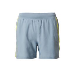 Under Armour Sportshorts 'LAUNCH 5' Herren Gr&ouml;&szlig;e XL hellblau / limone / wei&szlig;