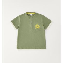 IDO Jungen T-Shirt "BABY BOY SUMMER T-SHIRT", gr&uuml;n, Gr. 92, 100% Baumwolle, Shirts