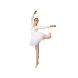 TecTake Ballettrock, Tutu aus 3-lagigen T&uuml;ll, Angenehm dank Gummizug | Gr.: L/XL
