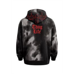 Thug Life Herren Kapuzensweatshirt "Thug Life Thug Life Sky Hoodies", schwarz, Gr. L, 80% Baumwolle, 20% Polyester, Sweatshirts