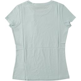 Mustang Damen Kurzarmshirt "Damen Style Alexia C Logo"blau, Gr. M, Jersey, 100% Baumwolle, Shirts
