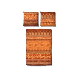 Traumschlaf Bettw&auml;sche Amara in terra | Gr.: 140x200 cm (70x90 cm)