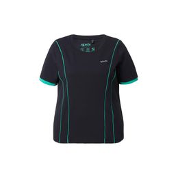 Ulla Popken Shirt in schwarz | Gr.: 46-48