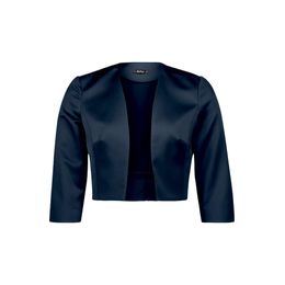 Vera Mont Bolero-Jacke mit Kellerfalten in Night Sky | Gr.: 46