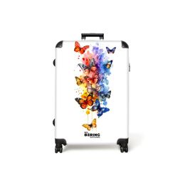 NoBoringSuitCases Suitcase, Koffer, Reisekoffer Schmetterlingspalette | Gr.: 36 L