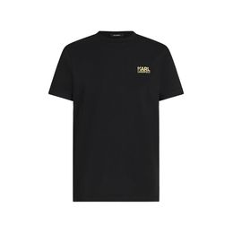 K by KARL LAGERFELD Karl Lagerfeld T-Shirt Herren Gr&ouml;&szlig;e XS gold / schwarz